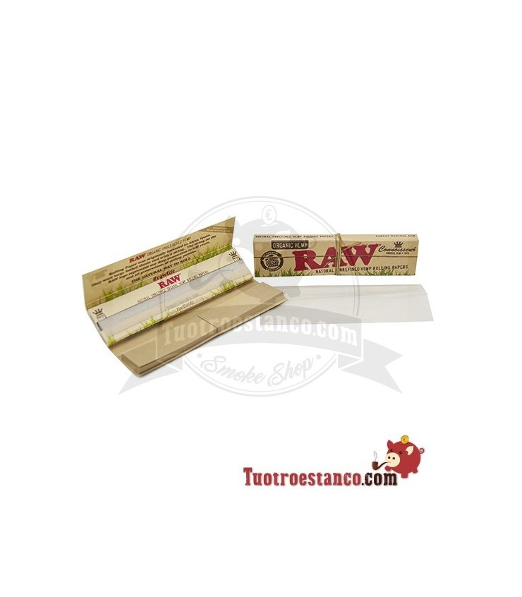 King Size Slim Organic Raw Paper 110 mm + Tips