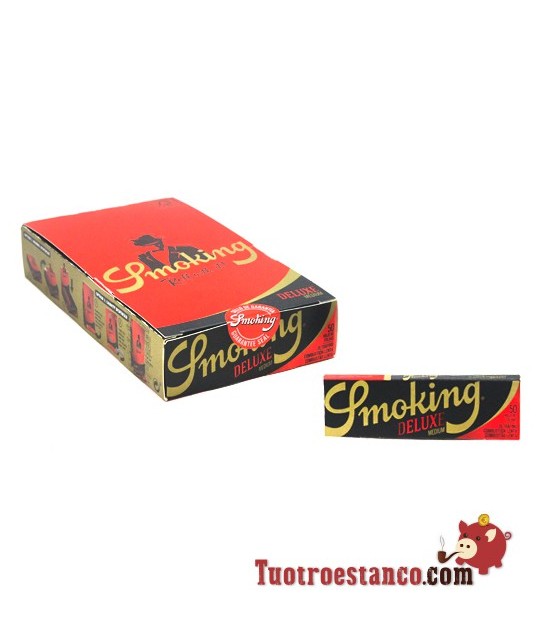 Papel Deluxe Smoking 78 mm - 25 livretos