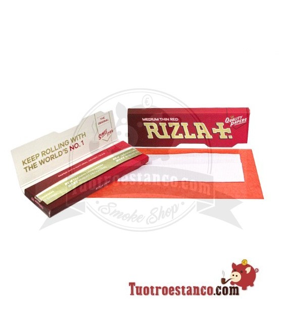 70mm rizla + Regular Red Paper