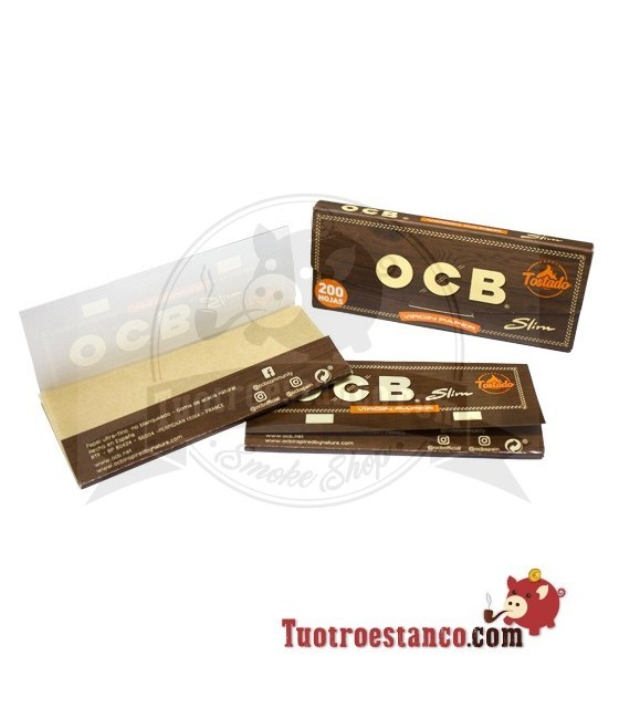 Papel OCB Virgin 200 Bloc King Size de 110 mm